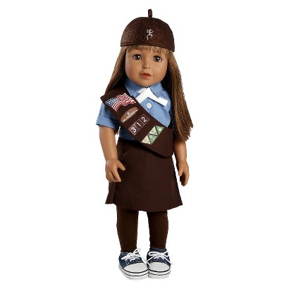 Adora Play Doll Mia Girl Scout Brownie 18 Doll & Costume