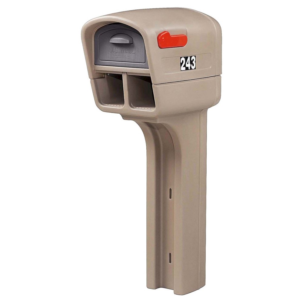 UPC 733538540303 - Step2 540300 MailMaster Deluxe Mailbox, Stone Gray ...
