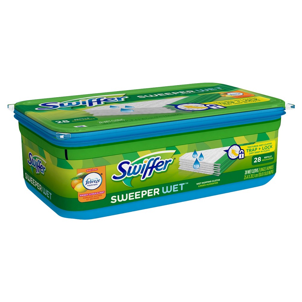 UPC 037000827245 - Swiffer Sweeper Febreze Sweet Citrus & Zest Scent ...