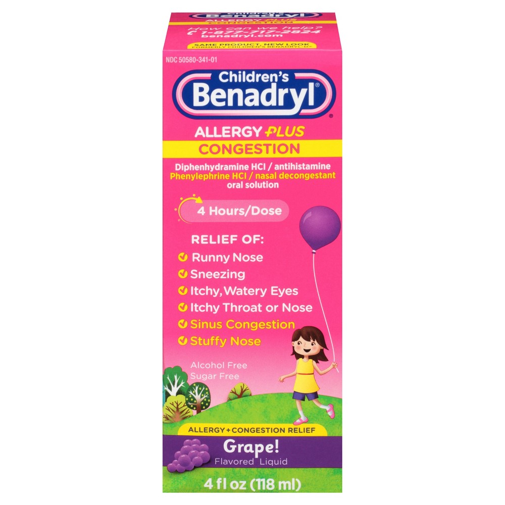 UPC 300450537041 - Children s Sudafed PE Nasal Decongestant Liquid Cold ...