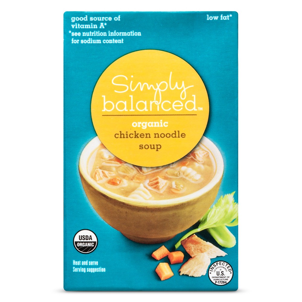 UPC 085239187524 - Organic Chicken Noodle 17oz - Simply Balanced ...