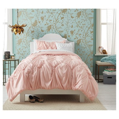 blush pink comforter set : Target