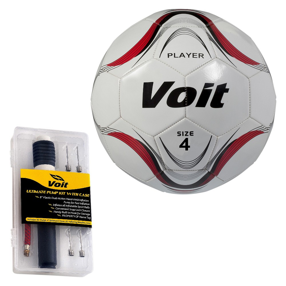 UPC 639504321252 - Voit Player Soccer Ball with Ultimate Inflating Kit ...