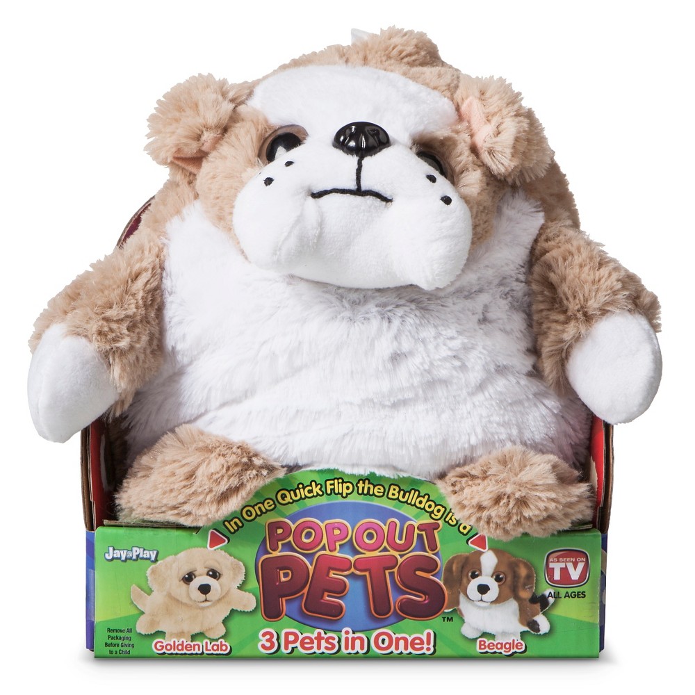 UPC 032281843502 - As Seen on TV Pop Out Pets Dogs- Bulldog, Golden ...