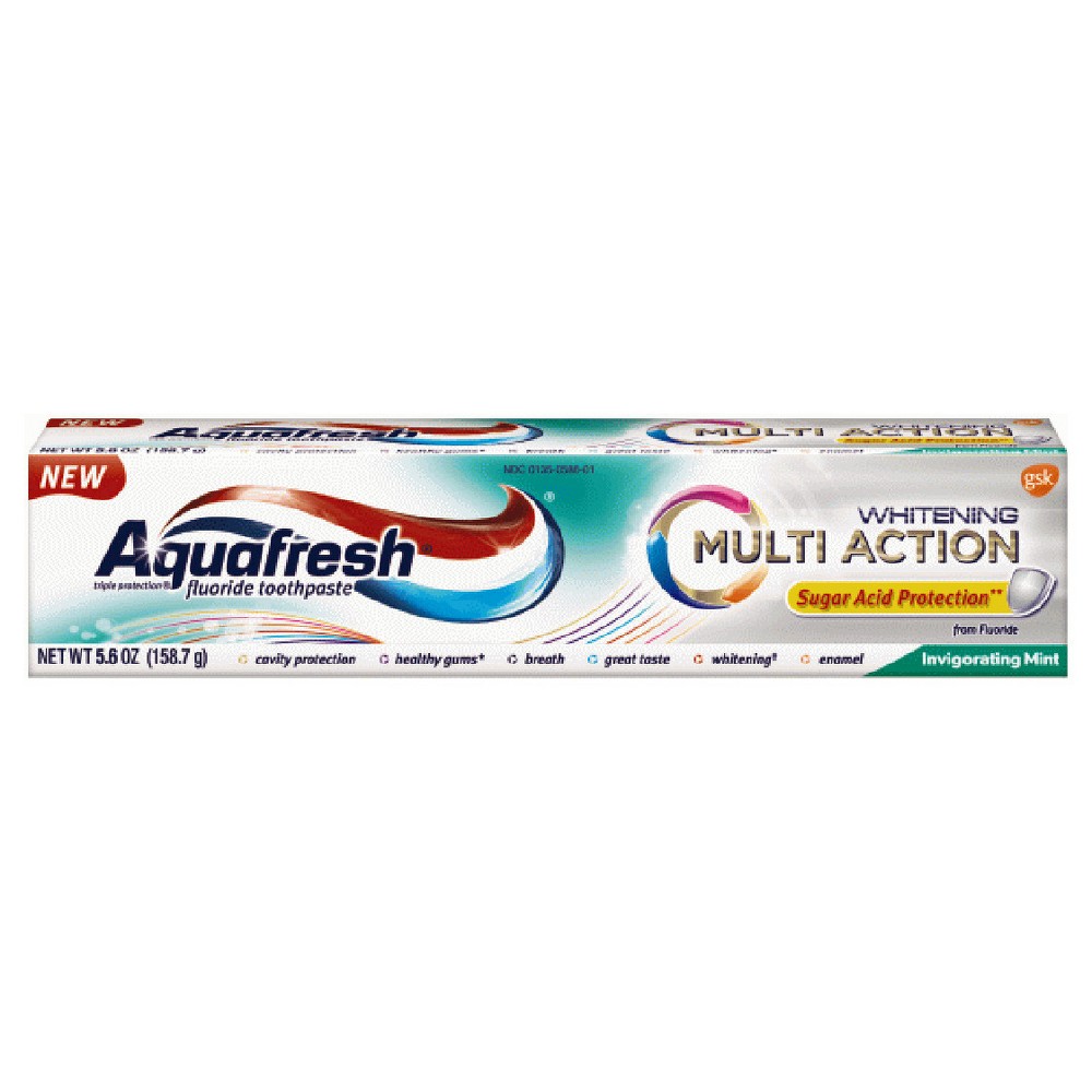 UPC 053100352005 - Aquafresh Multi Action Whitening Toothpaste 5.6oz ...