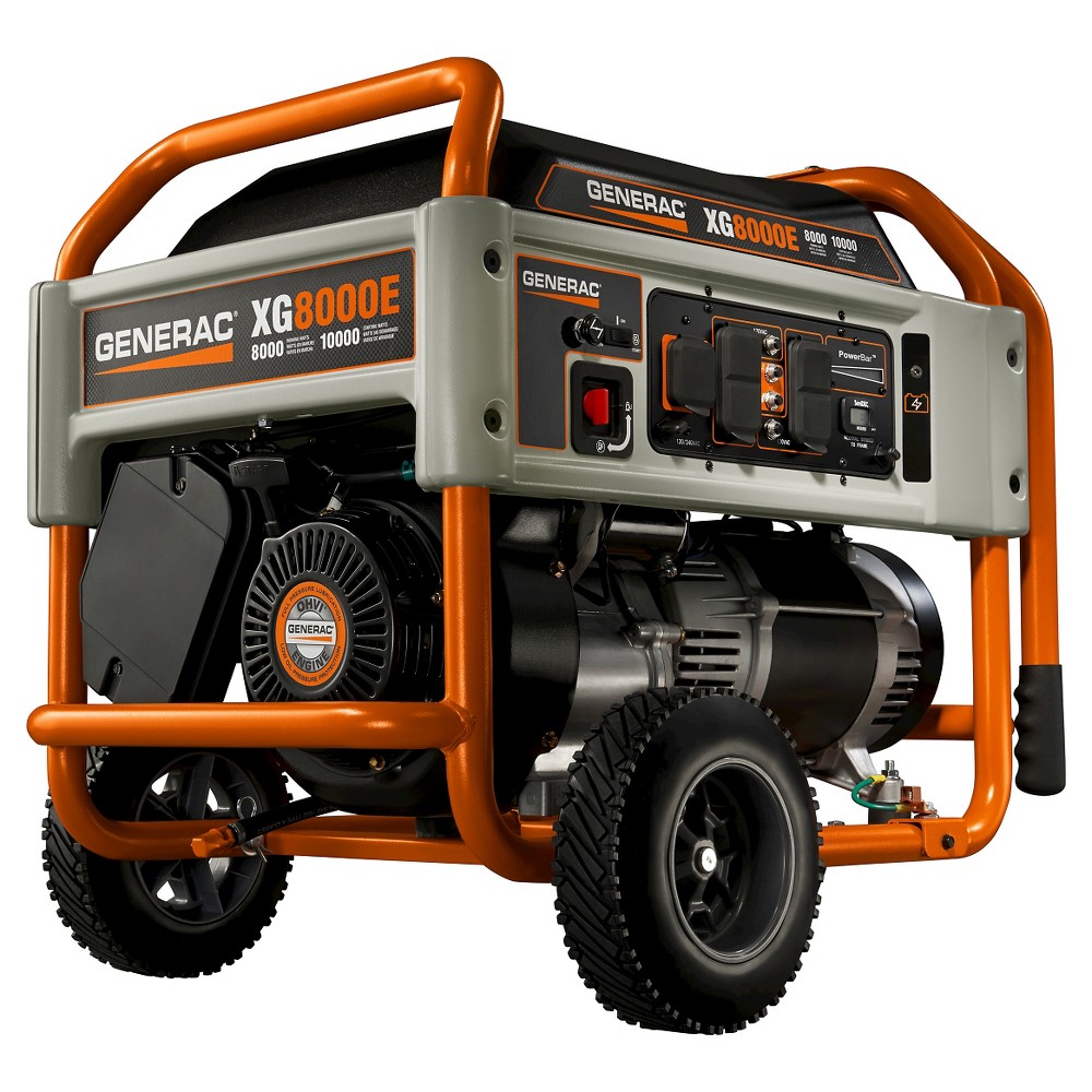 UPC 696471057478 - Generac 8000 Watt Electric Start Portable Generator ...