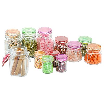 glass storage jars : Target