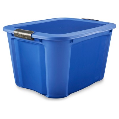 plastic storage bins lids : Target