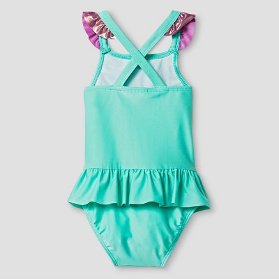 girls mermaid swimsuit pink : Target
