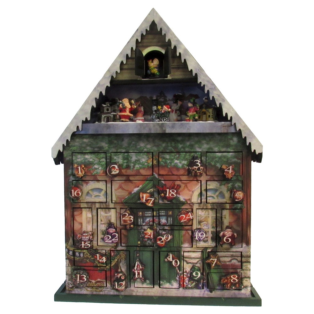 UPC 086131375279 - Battery-Operated Musical Christmas Advent Calendar ...