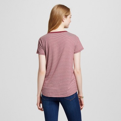 red v neck shirt : Target