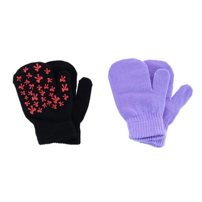 Ctm Toddlers Thinsulate Lined Water Resistant Winter Gloves, Black : Target