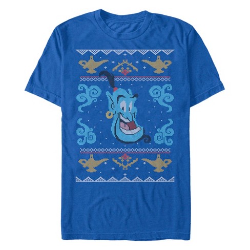 Men's Aladdin Christmas Genie T-shirt : Target