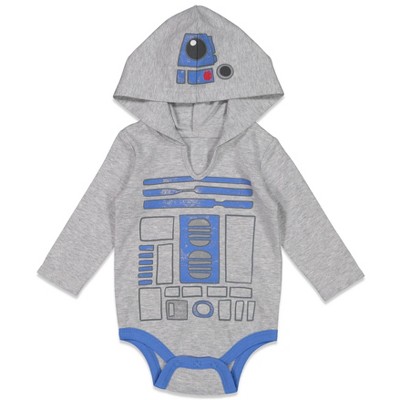 Star Wars Chewbacca Darth Vader R2-d2 Newborn Baby Boys 3 Pack Baby ...