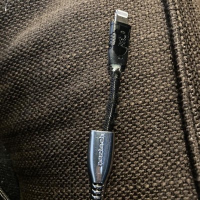 Naztech Titanium Usb To Lightning Braided Cable | 6' | Black : Target