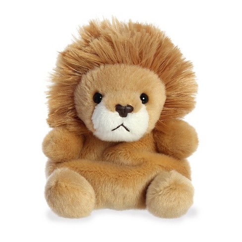 Aurora Palm Pals 5" Leno Lion Brown Stuffed Animal : Target