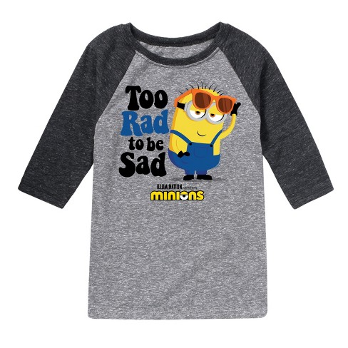 Boys' - Despicable Me Minions - Too Rad To Be Sad : Target