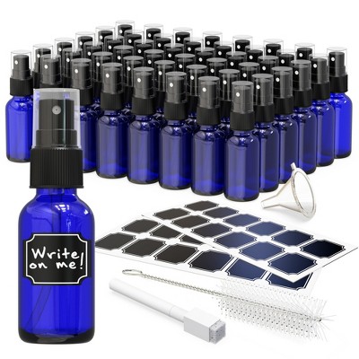 Nevlers 1 Oz Blue Spray Bottles - Leakproof (48pk) : Target