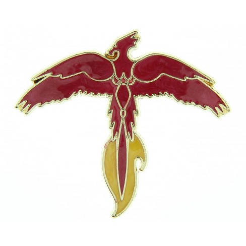 Loot Crate Harry Potter Fawkes Phoenix Enamel Pin Red : Target