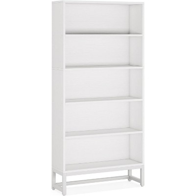 Tribesigns 70.8” Tall 5-tier Freestanding Bookshelf, White : Target