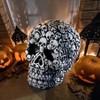 Design Toscano Bonetastic Giant Gothic Garden Skull Statue : Target