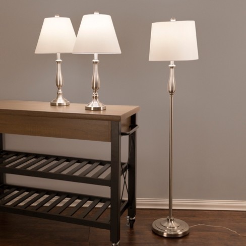 Hasting Home 3-piece Home Lighting Set - Coordinating Bundle With 2 ...