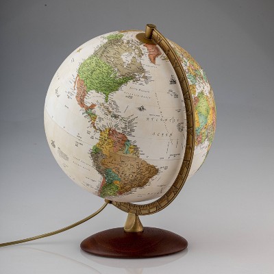 Athens Antique Physical Relief Globe - Waypoint Geographic : Target