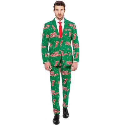 Opposuits Men's Suit - Green And Gold - Multicolor - Size: Us 48 : Target