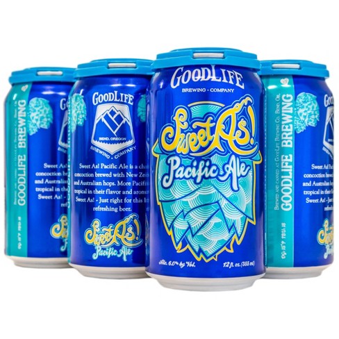 Goodlife Sweet As! Pacific Ale Beer - 6pk/12 Fl Oz Cans : Target