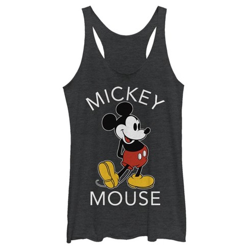 Women's Mickey & Friends Retro Mickey Mouse Pose Racerback Tank Top ...