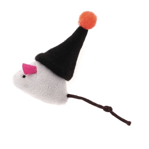 Unique Bargains Mouse Shape Cat Teaser Toys Rose Red 1 Pc : Target