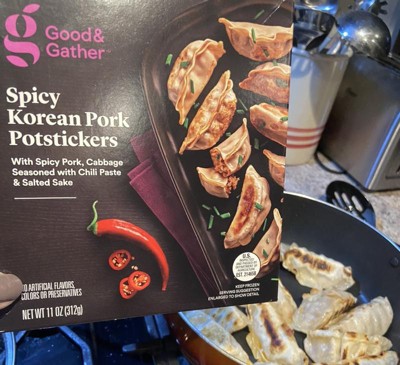 Frozen Spicy Korean Pork Potstickers - 11oz - Good & Gather™ : Target