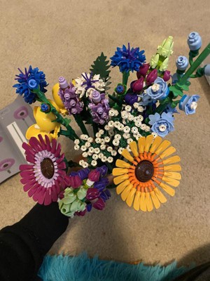 Lego Icons Wildflower Bouquet Artificial Flowers 10313 : Target