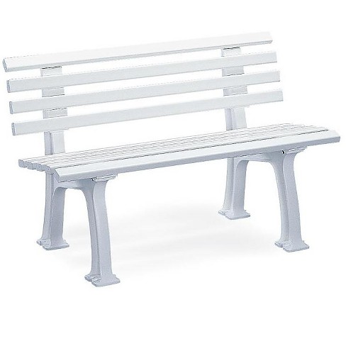 German-made, Weatherproof Resin Outdoor Garden Bench : Target