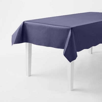 Rectangular Disposable Table Cover Navy Blue - Spritz™ : Target