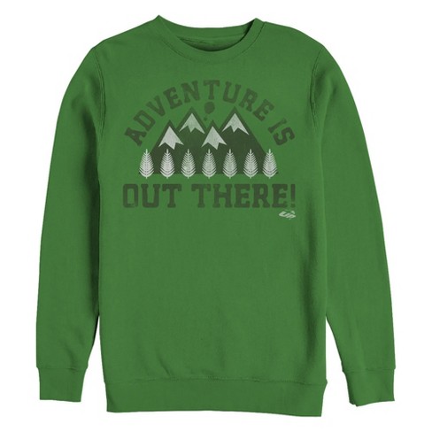 Men's Up Adventure Is Out There In The Mountains Sweatshirt - Kelly ...