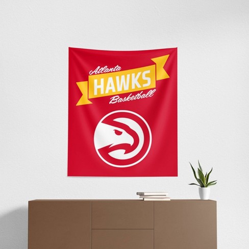 Nba Atlanta Hawks Premium Printed Wall Hanging : Target