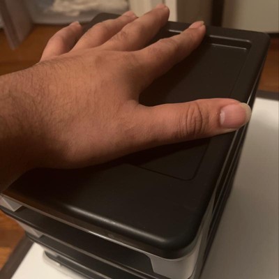 Iris 2pk 4 Drawer Desktop Organizer Compact Black : Target