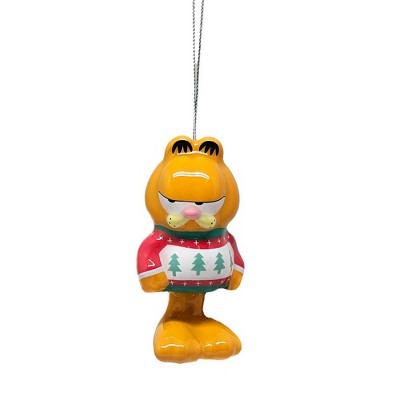 Wondapop Garfield 4.5" Christmas Tree Ornament, Indoor/outdoor Tree ...