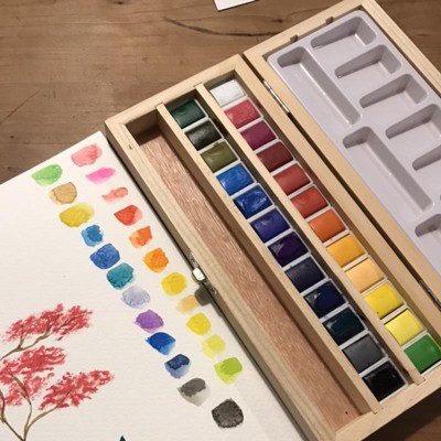 24ct Watercolor Paint Set - Mondo Llama™ : Target