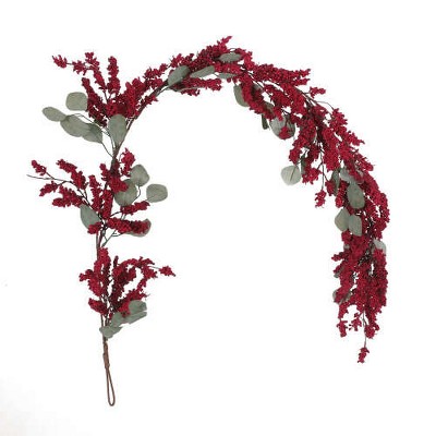 5" Eucalyptus/berry Garland : Target