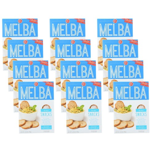 Old London Melba Sea Salt Snack Crackers - Case Of 12/5.25 Oz : Target