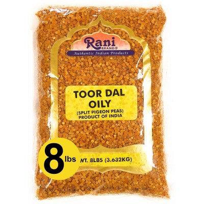 Toor Dal (split Pigeon Peas) - 32oz (2lbs) 908g - Rani Brand Authentic ...