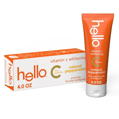 Hello Vitamin C Whitening Toothpaste - 4oz : Target