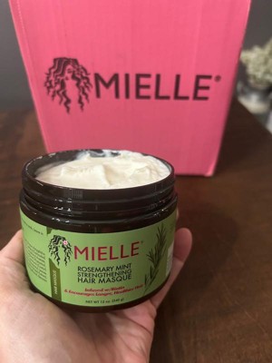 Mielle Organics Rosemary Mint Strengthening Hair Masque - 12oz : Target