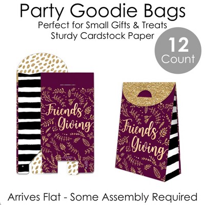 Big Dot Of Happiness Elegant Thankful For Friends - Friendsgiving ...