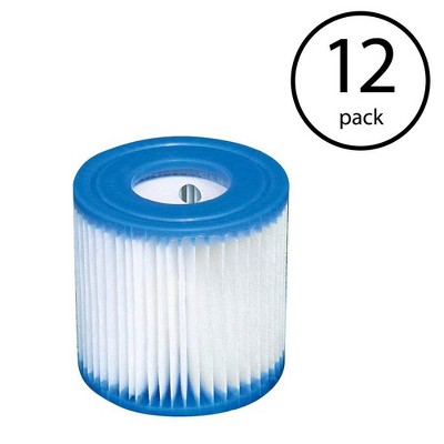 Intex Swimming Pool Easy Set Filter Cartridge Replacement Type H (12 ...