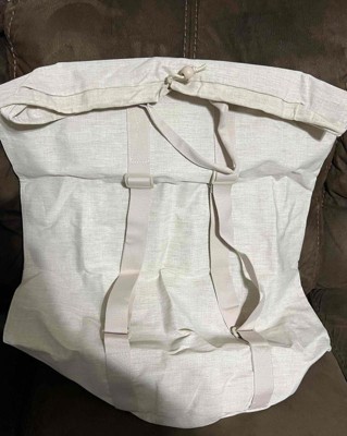 Canvas Backpack Laundry Bag - Brightroom™: Linen Backpack Hamper, 50l ...