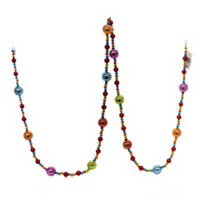 Kurt Adler 96.0 Inch Candy Bead Garland W/red Ball Tree Decor Tree ...