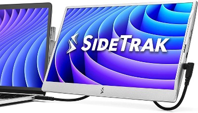 Sidetrak Swivel 14" Attachable Portable Monitor For Laptop - Ips Full ...